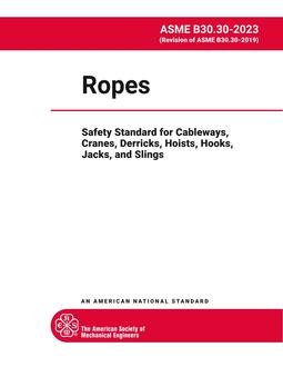 ASME B30.30 - Latest Standards for Engineers