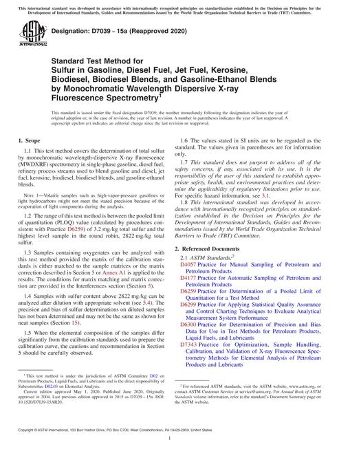 ASTM D7039 - Latest Standards for Engineers