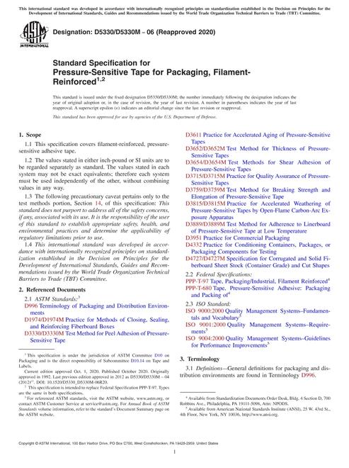 ASTM D5330/D5330M - Latest Standards for Engineers