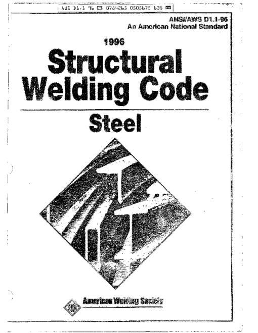 AWS D1.1 - Latest Standards for Engineers