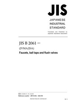 JIS B 2061 - Latest Standards for Engineers