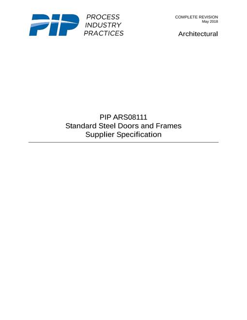 PIP standards - Latest Standards for Engineers
