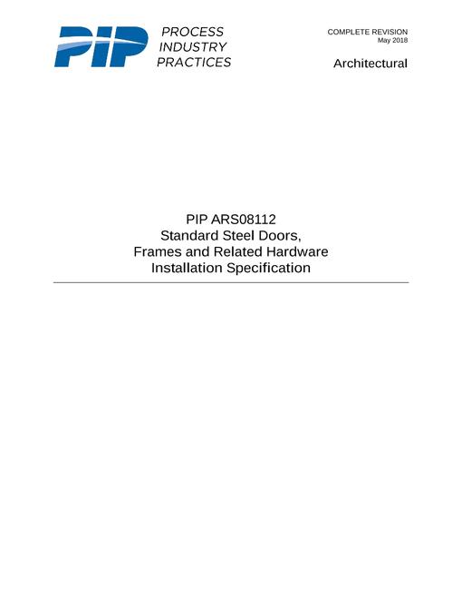 PIP standards - Latest Standards for Engineers